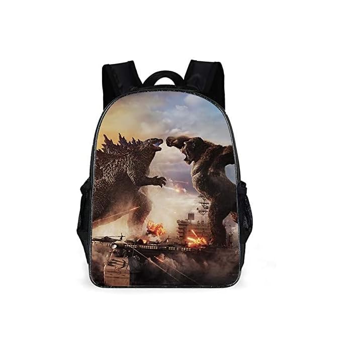 Buy Movie King of The Monsters Cute Cartoon I-godzilla School Bag ...