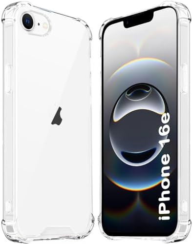 TheGiftKart Crystal Clear Back Cover Case for iPhone 16e | 360 Degree ...