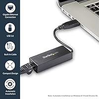 Amazon.com: StarTech.com USB 3.0 To Gigabit Ethernet Adapter For ...