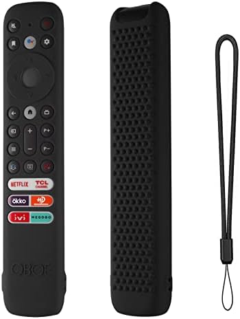 Amazon.in: Buy Oboe Silicone TV Remote Cover Case Compatible with TCL ...