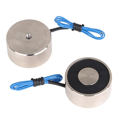 BQLZR elektrisk lyftmagnet i metall, 25 kg, magnet för att lyfta, hålla ...