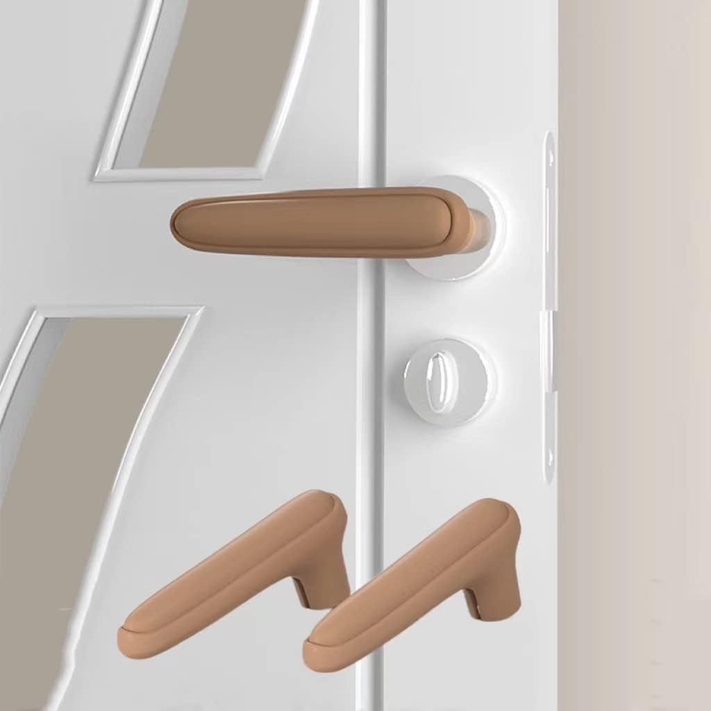 Amazon.com: 2pcs Door Handle Covers，Rubber Door Knob Covers，Silicone ...