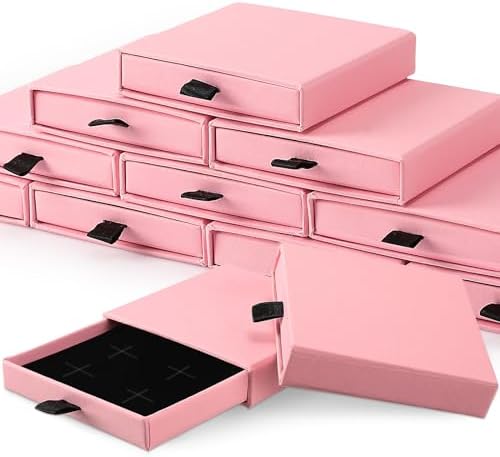 Amazon.com: 12 Pcs Cardboard Jewelry Boxes Bulk Ring Boxes for Jewelry ...