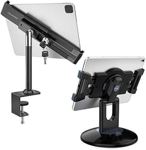 Amazon.com: AboveTEK Retail Kiosk iPad Stand & Anti Theft Locking ...