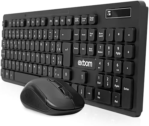 Combo Teclado e Mouse sem fio Wireless Keyboard LEY-171 - Lehmox ...