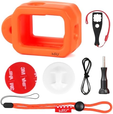 Amazon.com: HSU Floaty Case for GoPro Hero 12/11/ 10/9 Black, Floating ...