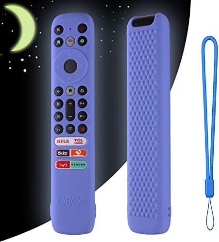 Amazon.in: Buy Oboe Silicone TV Remote Cover Case Compatible with TCL ...