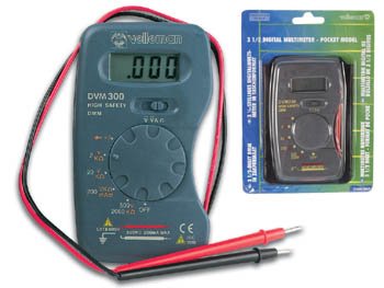 Velleman DVM300 3-1/2 Dig Pocket Multimeter: Precision Measurement ...