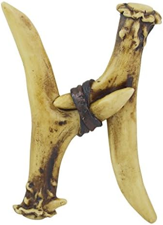 Amazon.com: Pine Ridge Personalized Name Art 6" Antler Letter "H" Home ...