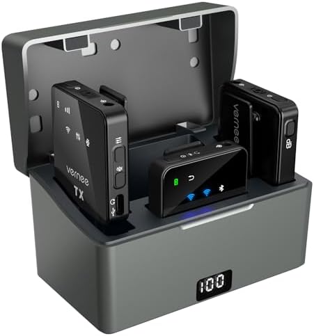 Amazon.com: Hollyland Lark M2 Wireless Lavalier Microphone (2TX+1RX ...