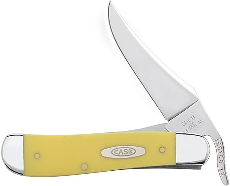 Amazon.com: Case XX WR Pocket Knife RussLock Yellow Synthetic Item ...