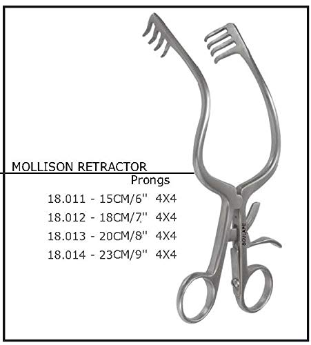 Sculape Mollison retractor 9" : Amazon.in
