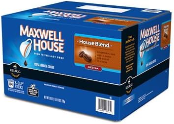 Amazon.com: Maxwell House Breakfast Blend Mild Roast K-Cup Coffee Pods ...