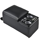 Amazon.com: Coverado Car Center Console, Universal Rear Bench Seat ...