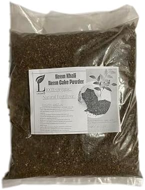 NEEM KHALI/NEEM CAKE POWDER : 100% NATURAL FERTILIZER FOR PLANTS : PEST ...