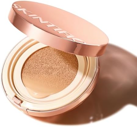 Amazon.com : SKINTIFIC Cushion Foundation | Cover All Perfect Air ...
