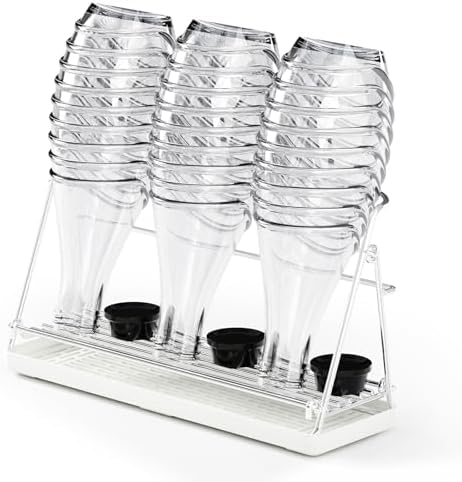 Amazon.com - Single Cup Drying Rack, Bottle Drying Rack, Tumbler Drying ...