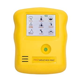 INO Weather Pro Handheld Weather Station with Lightning Detection - 7 ...
