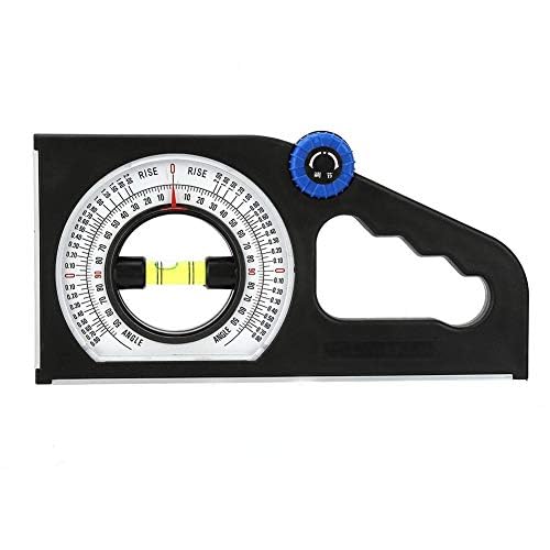 UPTODATETOOLS Engineering Inclinometer, ABS Universal Slope Measuring ...