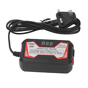 LED Light Testing Tool, Voltage Tester Input 85-265V Output 0-300V TV ...
