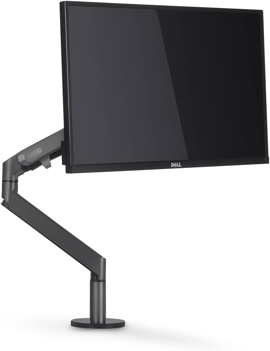 UPERGO OZ-1 Aluminum Gas Spring Single Monitor Arm, Stand And Mount For ...