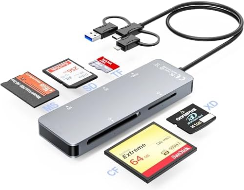 Amazon.com: Memory Stick pro Duo Adapter - 5 in 1 SD/TF/MS/CF/XD Card ...