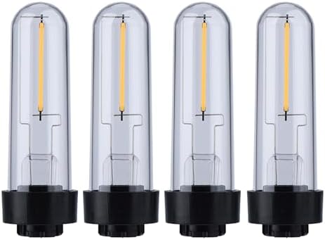 YONGJIA Solar Garden Light Replacement Bulb, Solar Light Replacement ...