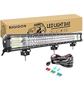 Amazon.com: RIGIDON 4 Inch 48W LED Work Light with Magnet Base Square ...