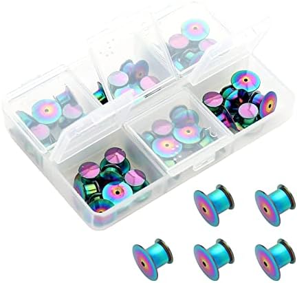 Amazon.com: SUBANG 40 Pieces Metal Pin Backs Locking Pin Keepers ...