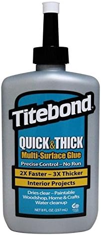 Titebond Quick & Thick Multi-Surface Glue 8 oz. - Amazon.com