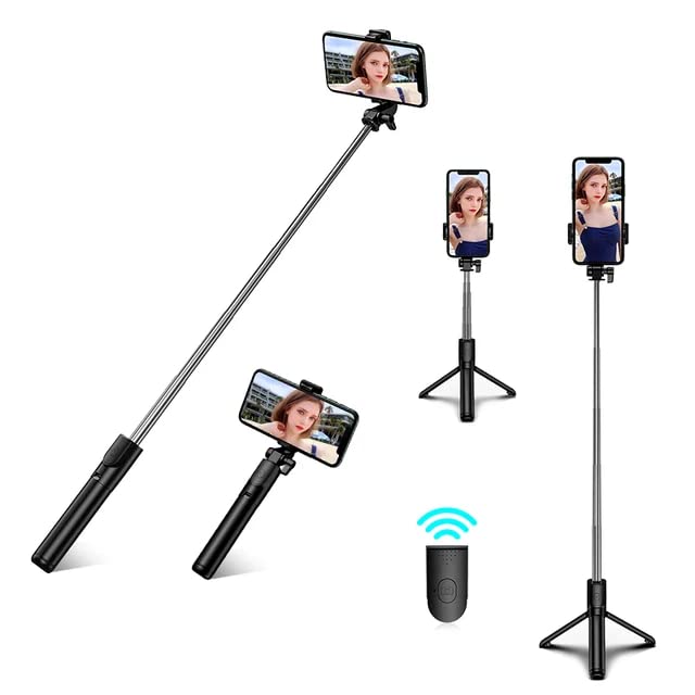 HB Plus Selfie Stick Handheld Monopod Tripod in 1 with Wireless Remote ...