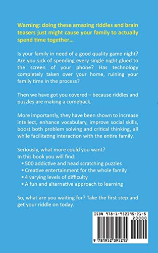 Snapklik.com : Tough Riddles For Smart Kids: 500 Riddles And Brain ...