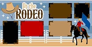 Amazon.com: "at The Rodeo" Scrapbook Page Kit