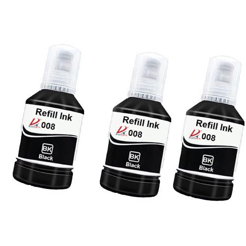 RODEX 008 Black Refill Ink for Epson L6460/L6490/L6550/L6570/L6580 ...