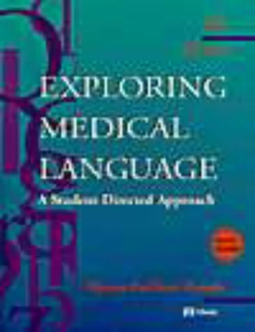 Exploring Medical Language: A Student-Directed Approach (Book with CD ...