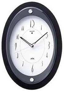 Amazon.com: Seiko clock (seiko-kurokku) Wall Clock Simple Atomic Clock ...