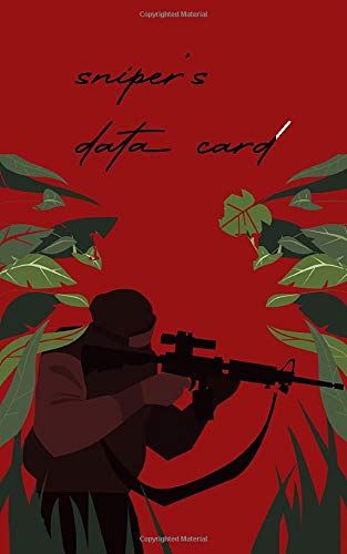 Buy sniper’s data card: Shooting Log Book,Shooting Logbook,Target ...
