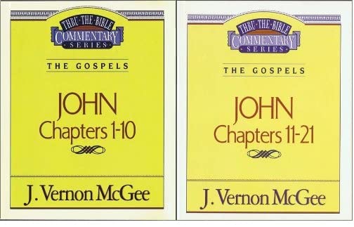Set Two: John Chapters 1-10 and John Chapters 11-21 (Thru the Bible ...