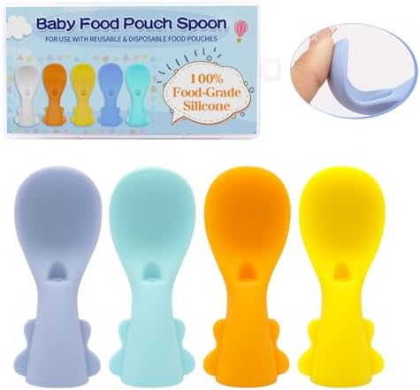 Amazon.com: Gerber Graduates Rest Easy Spoons in Assorted Colors, 5 ...