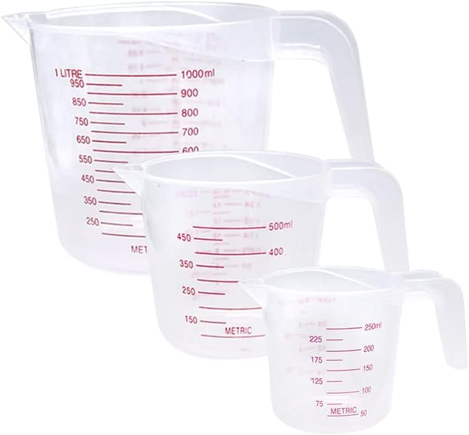 Buy KRIKU EXPO (1Pcs) Graduated Measuring Cups with Pitcher Handles ...