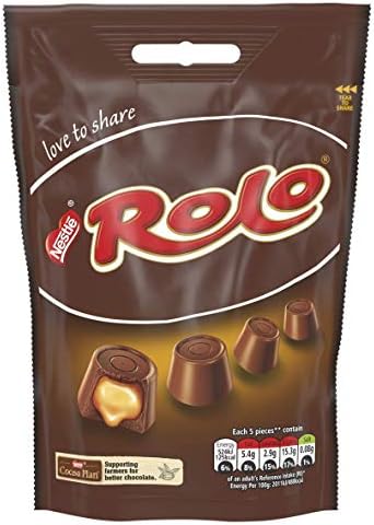 Amazon.com: Original Nestle Rolo Pouch Imported From The UK, England ...