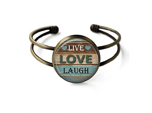 Amazon.com: Live Love Laugh Bracelet : Handmade Products
