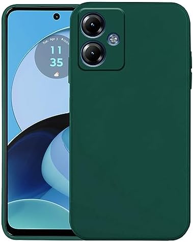 Knotyy Rubberised Back Cover for Motorola Moto G14 | Inner Velvet ...