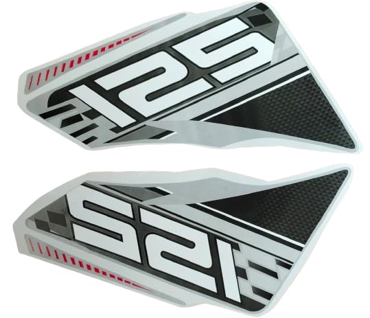 Ntorq 125 Grey Side Panel Sticker Decal : Amazon.in: Car & Motorbike