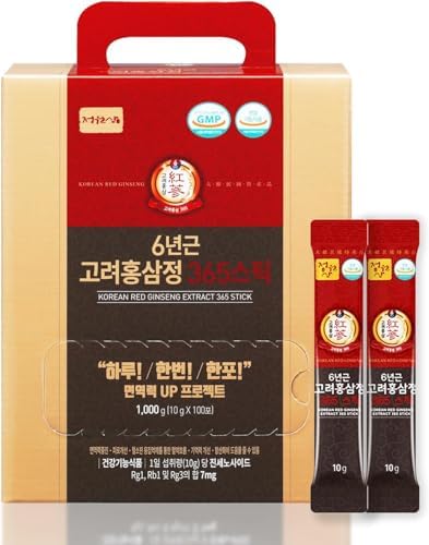 Amazon.com: CheongKwanJang Korean Red Ginseng Extract Everytime 2000mg ...