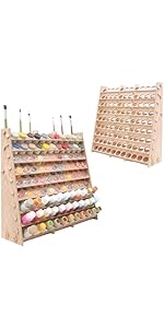 Amazon.com: ARFETIGO 6 Layer Acrylic Paint Organizer & Brush Holder ...