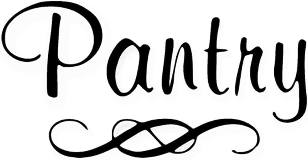 Amazon.com: Pantry Vinyl Wall Decal Wall Art Decal for Pantry Room Door ...