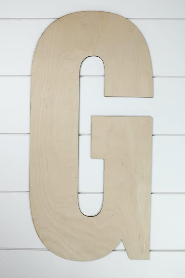 Amazon.com: Large Wooden Letters | Choose Your Own Wood Letters and ...