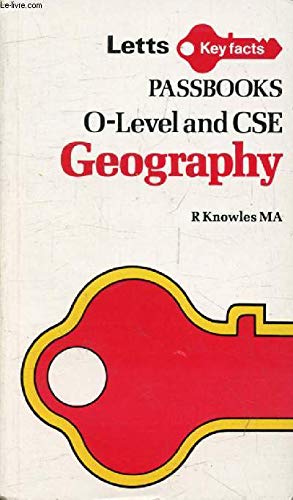 "O" Level Passbook (Key Facts): Amazon.co.uk: Knowles, Professor ...