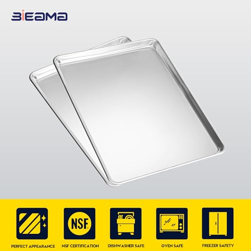 Snapklik.com : 6 Pack 15 21 Baking Sheet Pan Aluminum Commercial Cookie ...
